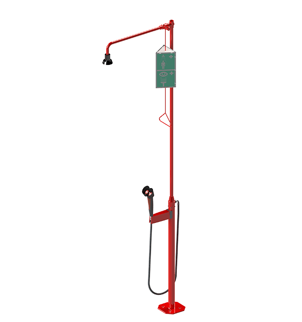 Emergency Shower Systems – Most common configurations – BROEN-LAB