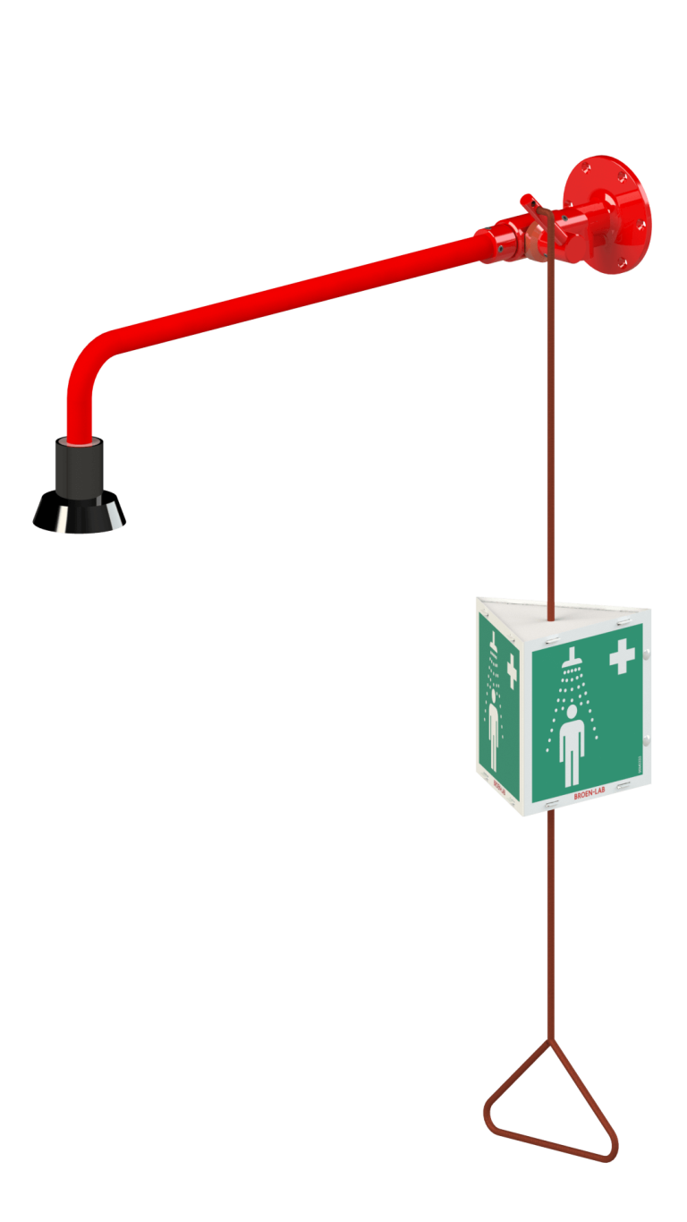 Emergency Shower Systems – Most common configurations – BROEN-LAB