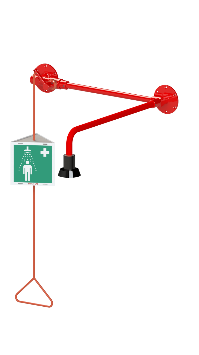 Emergency Shower Systems – Most common configurations – BROEN-LAB