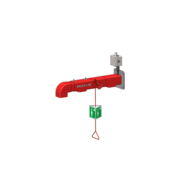 Emergency Shower Systems – Most common configurations – US – BROEN-LAB